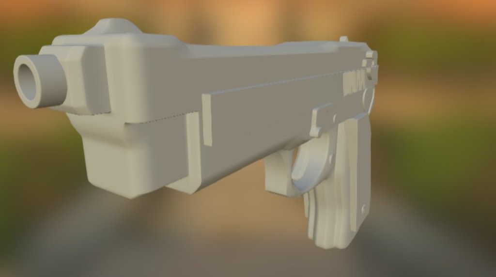 Gun - Download Free 3D model by Vasco Silva (@kakokun) [6df7816 ...