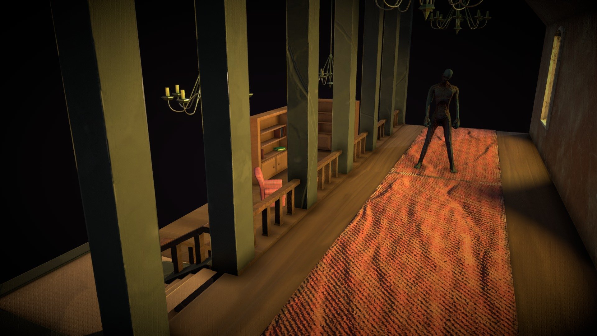 Thriller House - 3D model by Pol Rovira (@PolRoviraGarcia) [6df82fa ...