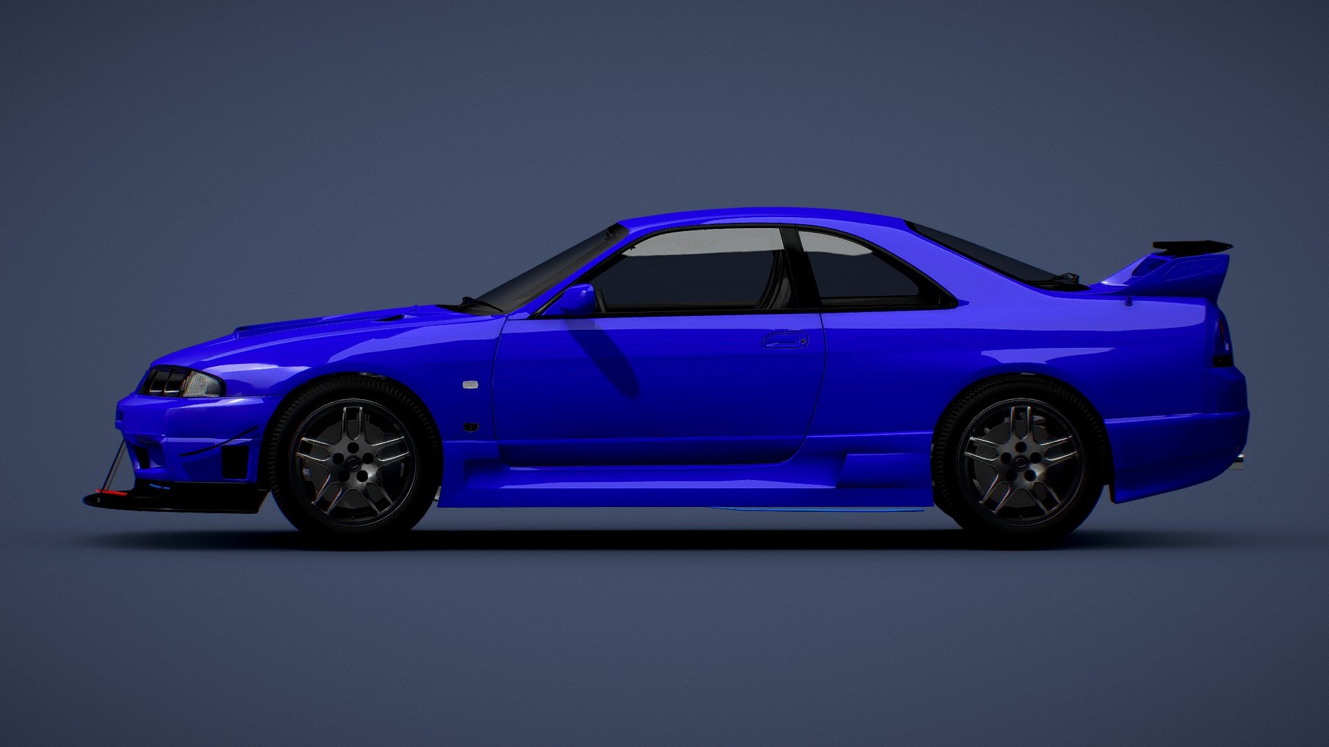 Nissan Skyline GTR r33 - Download Free 3D model by Black Snow ...