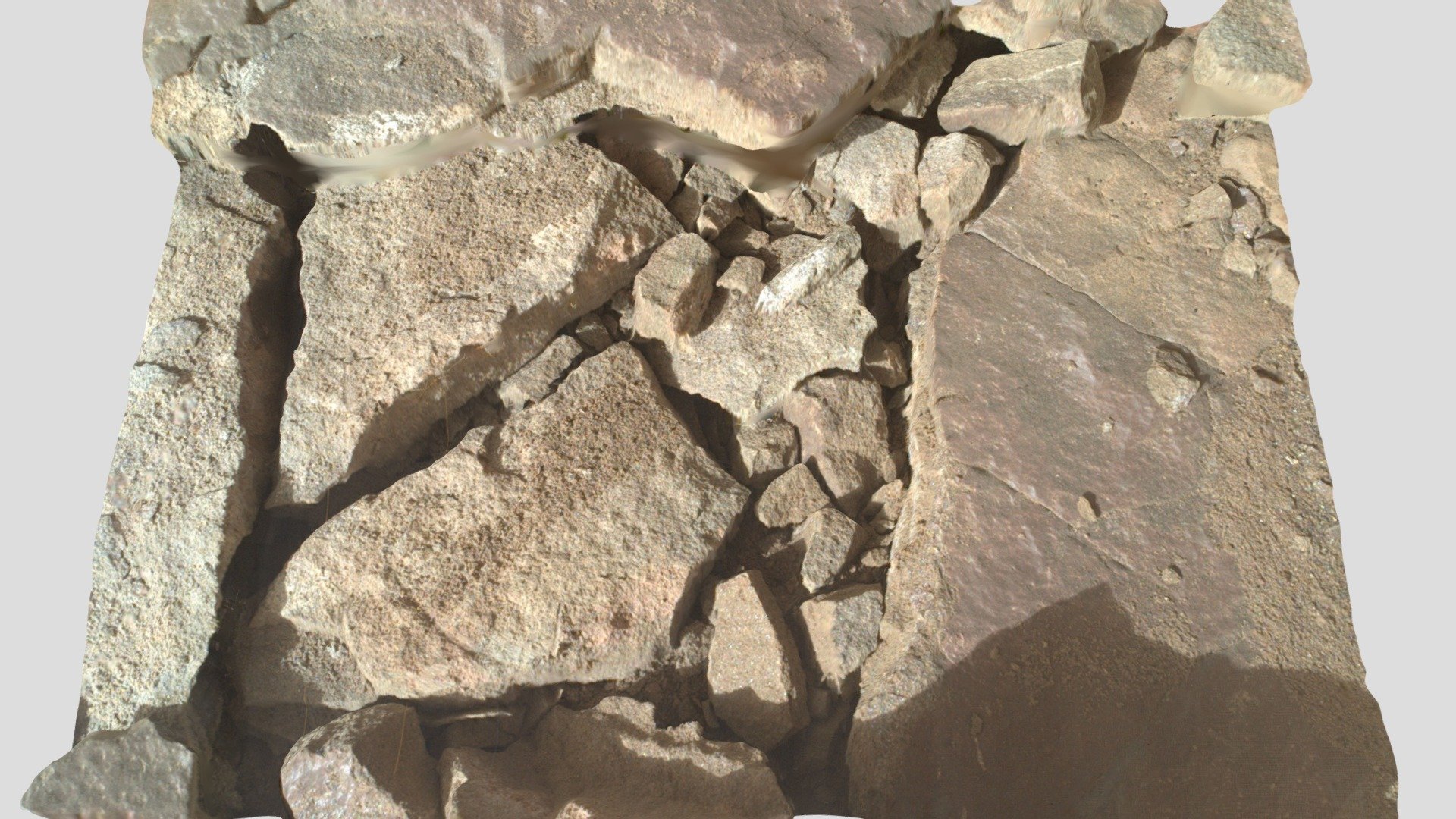 M2020 WATSON -- Chiniak abrasion, sol 564 - Download Free 3D model by ...