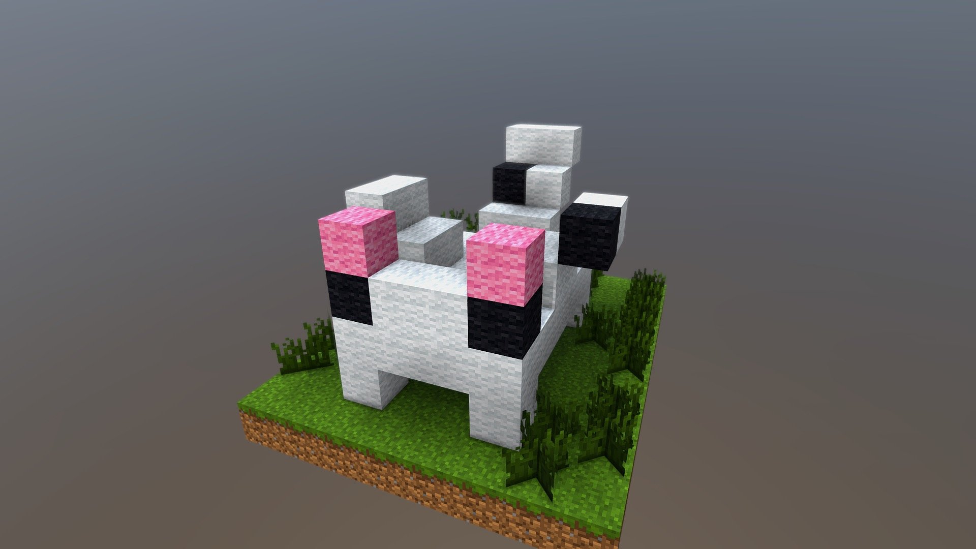 Minecat #2 - 3D model by MeepMA [6df9c9a] - Sketchfab