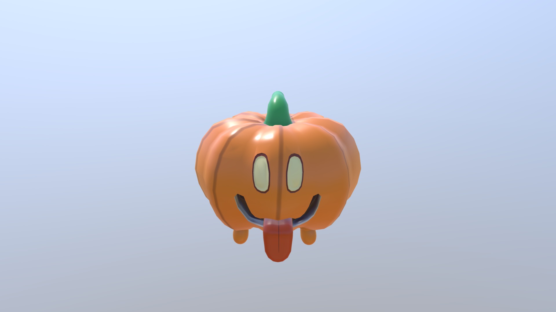 Pumpkin! - 3D model by PandaBamboo [6dfa3e0] - Sketchfab