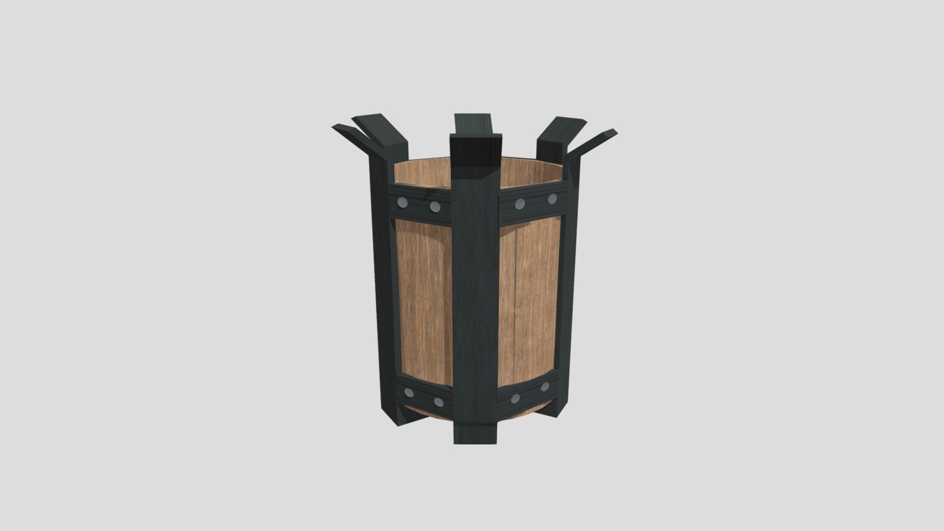 Trash can - Download Free 3D model by yigido (@yigido09) [6dfa9d7 ...