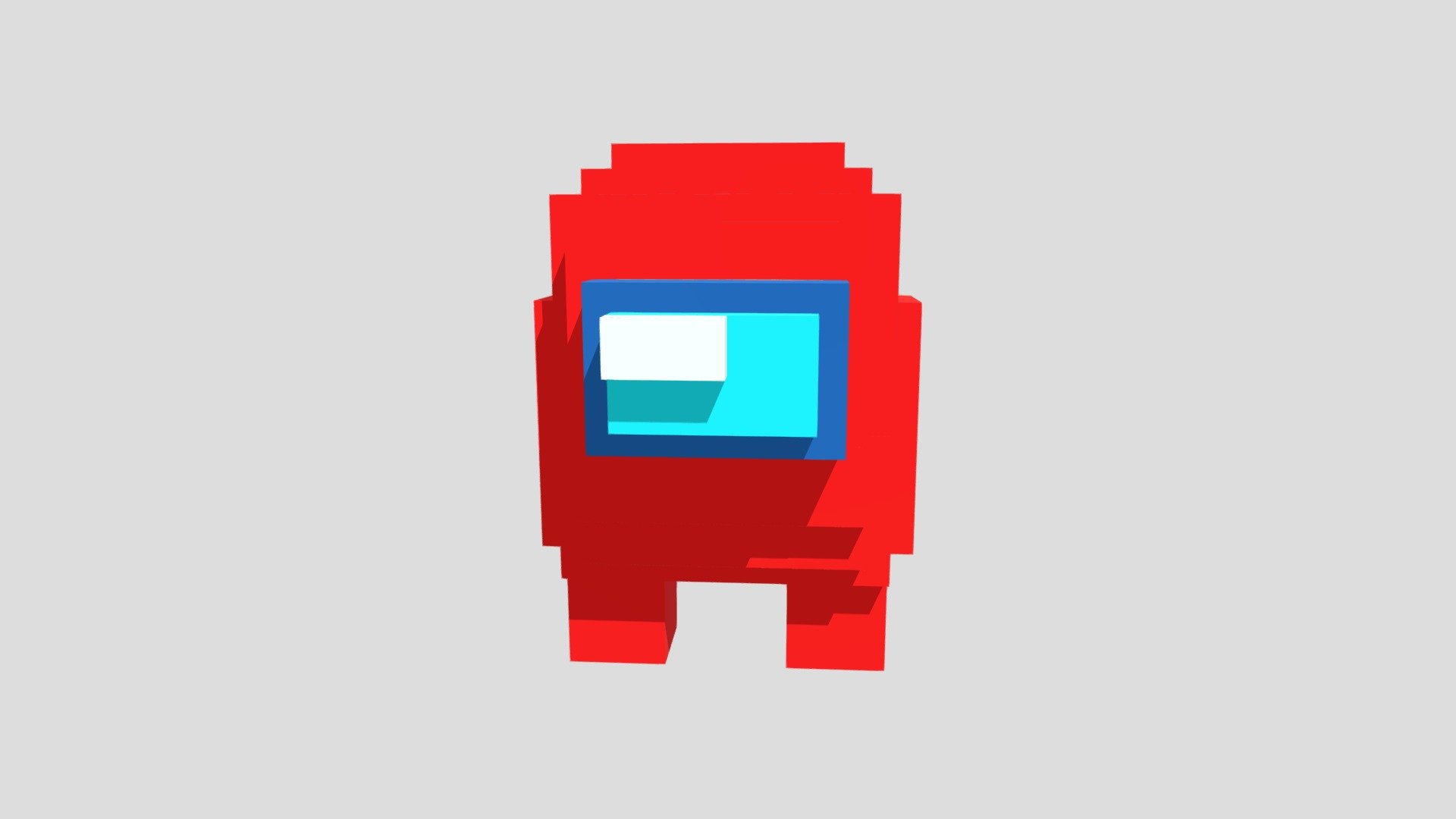 Among us Red - 3D model by MattYay (@spudvilasm) [6dfaed2] - Sketchfab