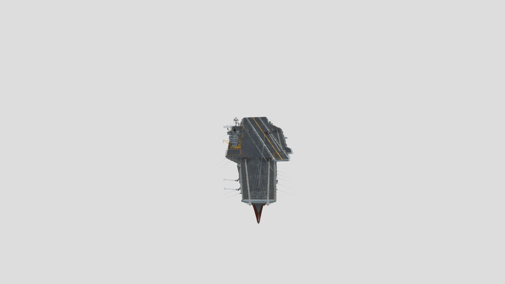 CVA-59 USS Forrestal (War Thunder) - Download Free 3D model by ...