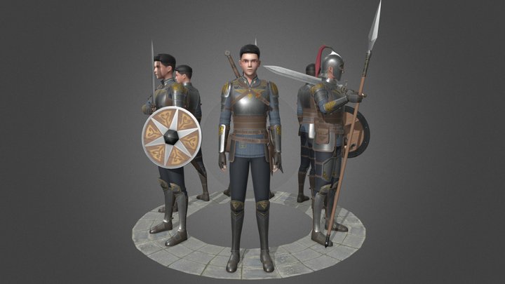 Adventurer 3D models - Sketchfab
