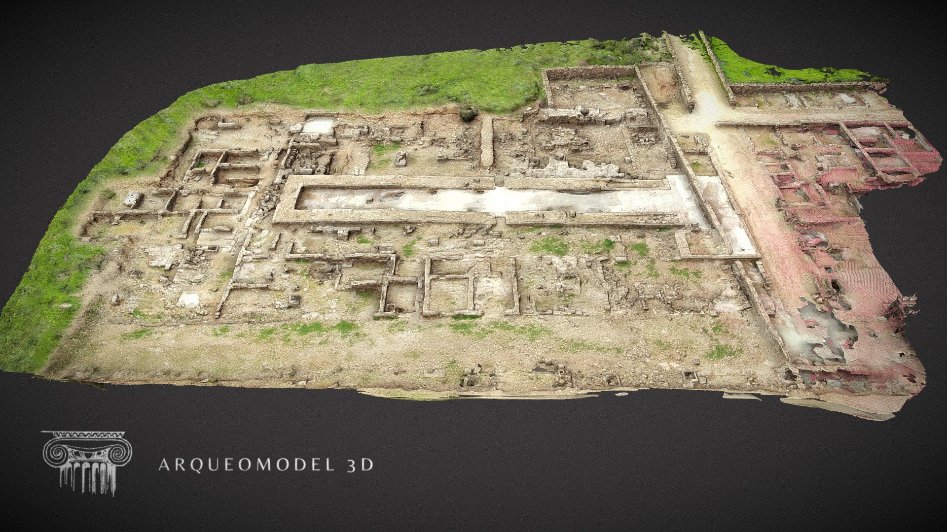 Ruins of Paphos of Nea | CYPRUS - 3D model by Arqueomodel3D ...