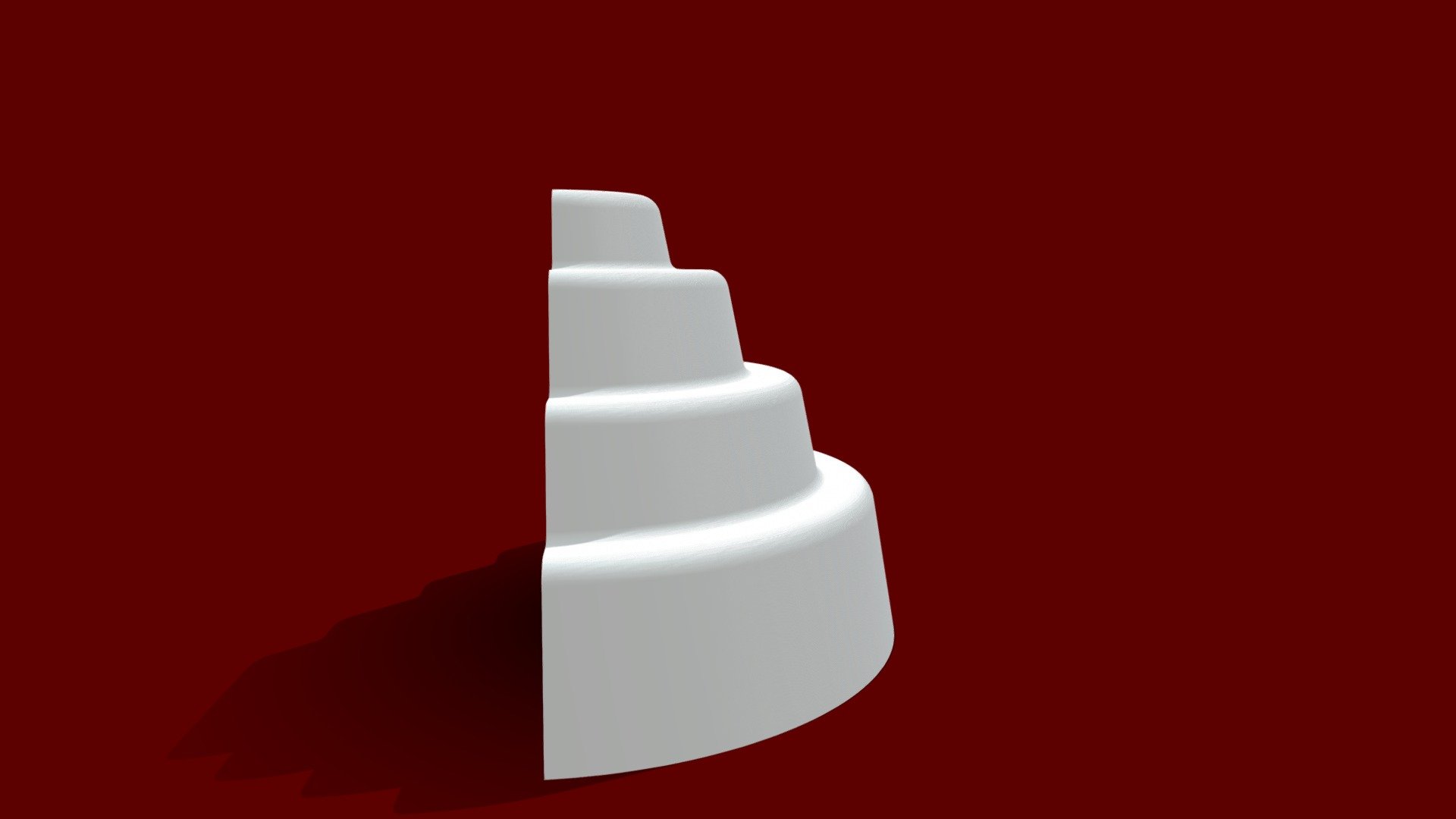 Devo Energy Dome Hat in Half - Buy Royalty Free 3D model by ...