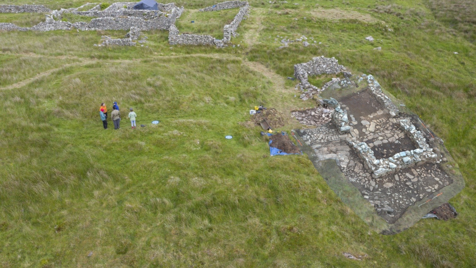 Olistadh Islay Trench 1 23.6.22. DJI Mavic Pro. - 3D model by ...