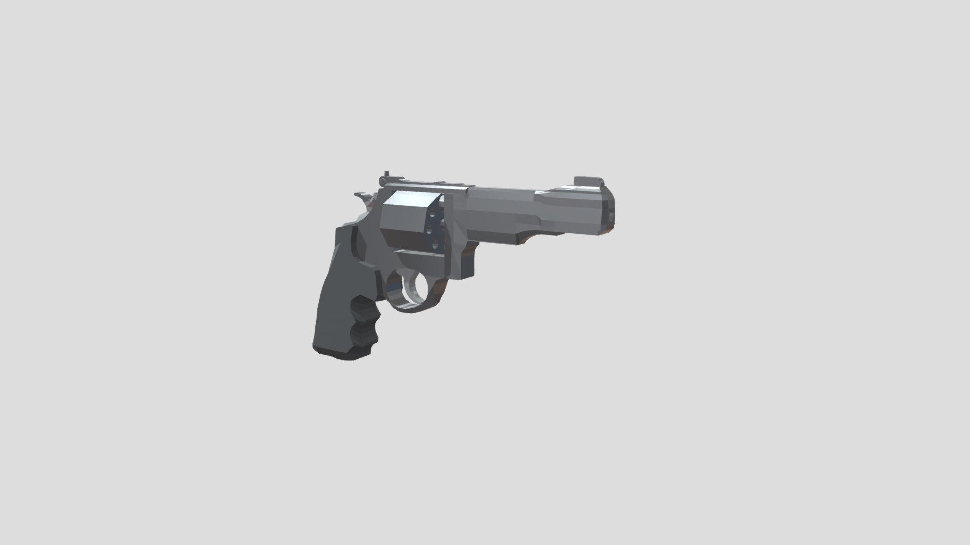 Low Poly R8 Revolver - Download Free 3D model by yeepotato10 [6e02486 ...