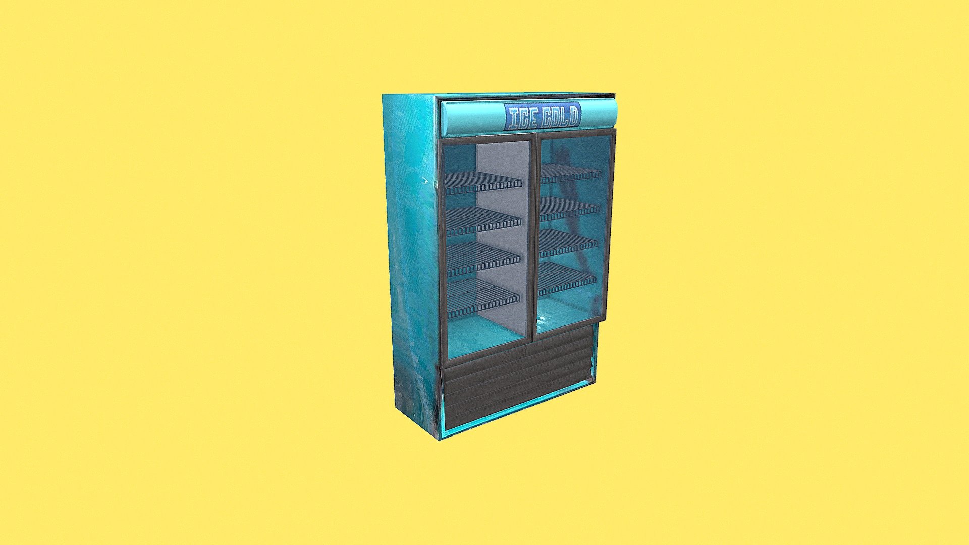 Industrial Fridge (Cold Storage Unit) - 3D model by JamalBenjamin ...