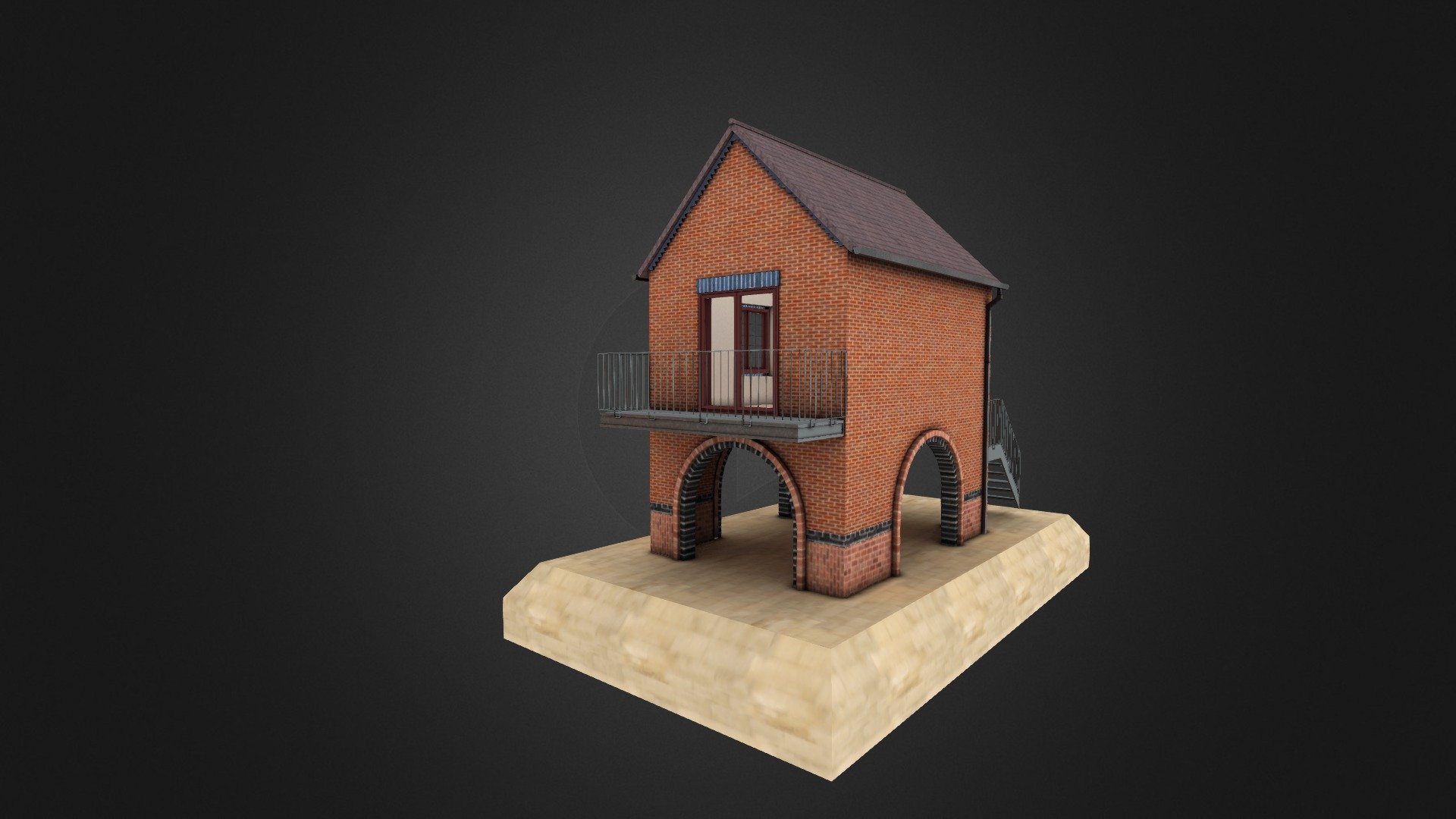 Boat_house_fbx - 3D model by Ah3dvis [6e04bcd] - Sketchfab