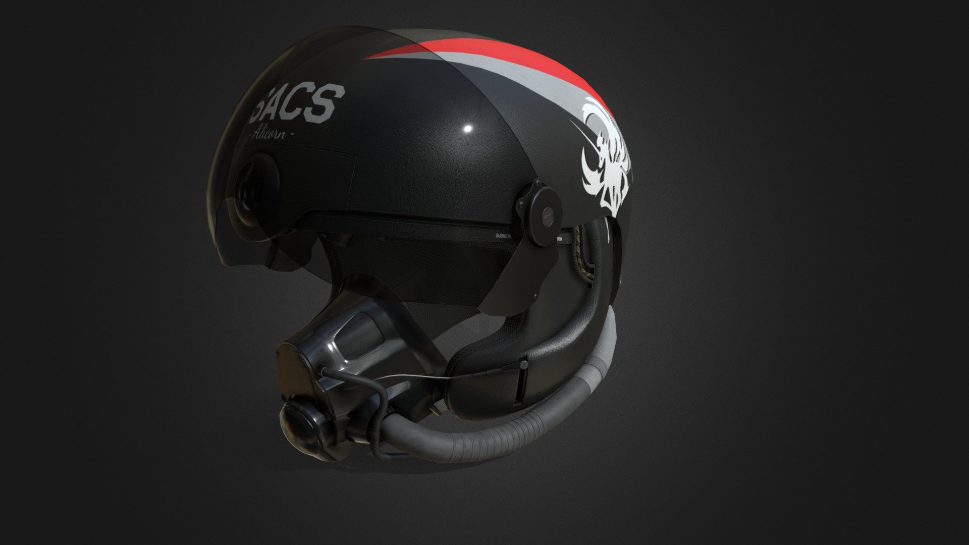 X-02S Strike Wyvern Helmet - Buy Royalty Free 3D model by BorisBC ...