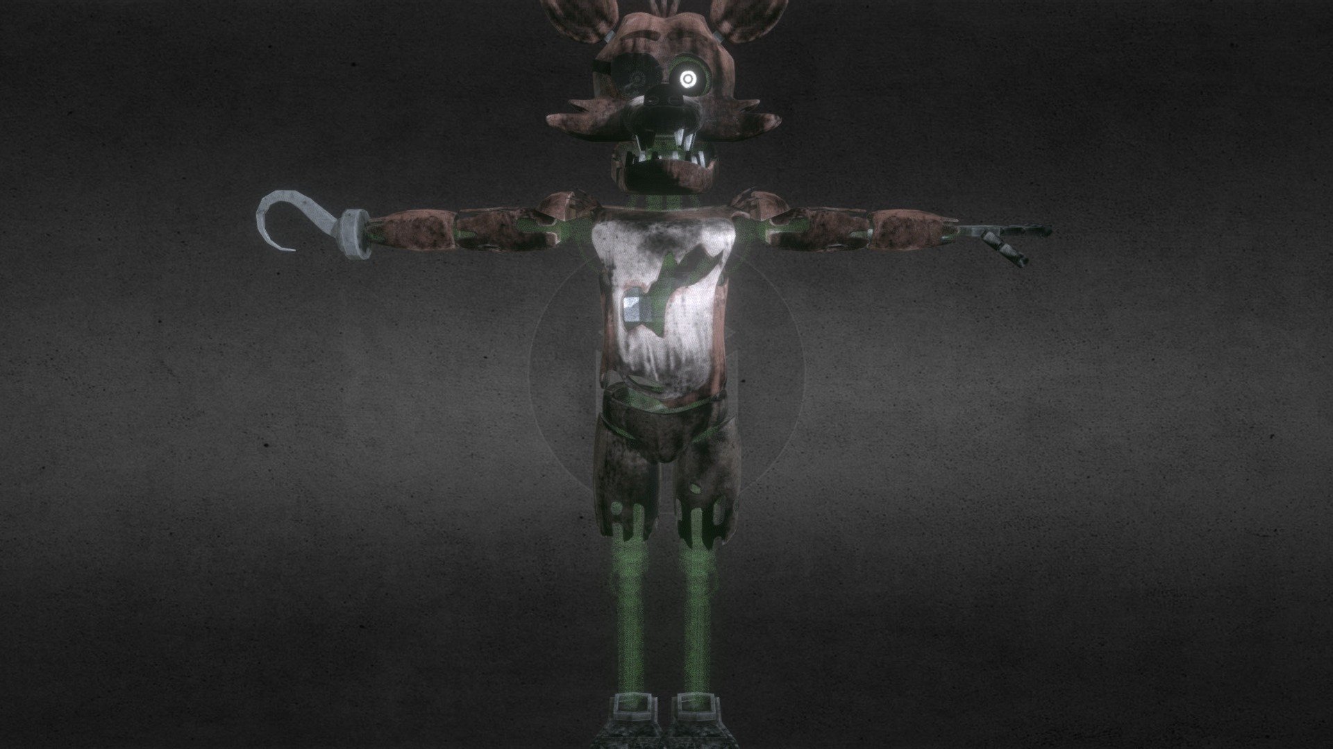 Phantom Foxy | Five Nights at Freddy's 3 - Download Free 3D model by ...