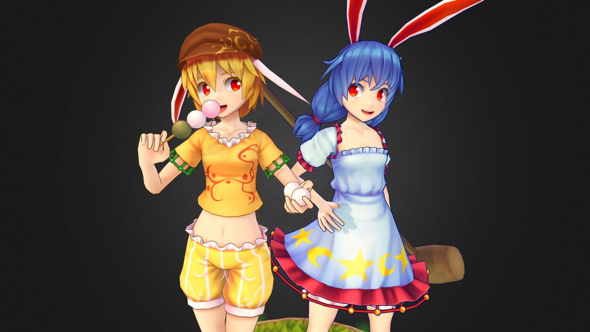 Ringo x Seiran - 3D model by DDSIO (@DDOG0916) [6e0c2ee] - Sketchfab
