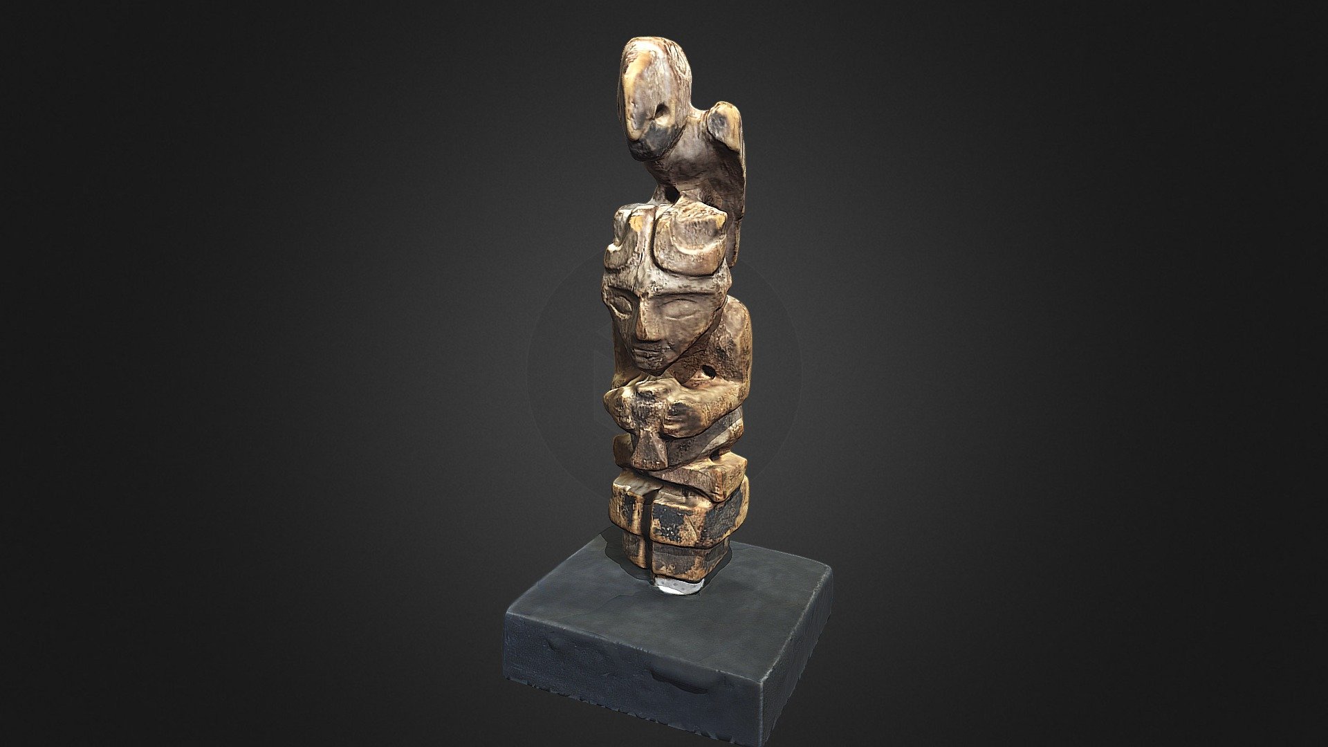 totem - Download Free 3D model by Ministerio de Cultura Perú ...