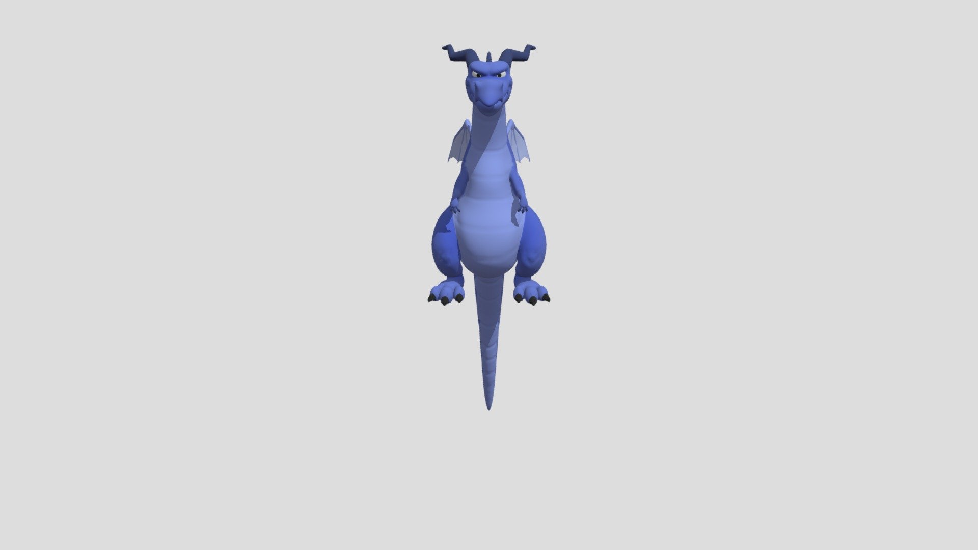 Drakon Stylized (Game ready) - 3D model by irisboyev99 [6e0cb86 ...