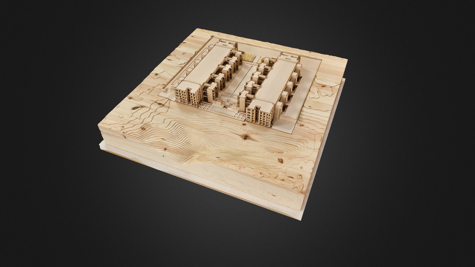 Kahn Model - 3D model by Scan The City (@adamhavkin) [6e0fedc] - Sketchfab