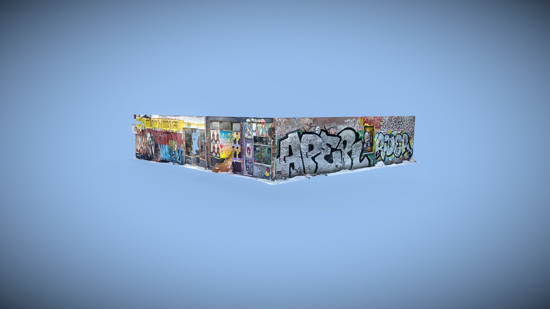 Day 29 - 1 Scan A Day - Multiple Graffitis - Download Free 3D model by ...