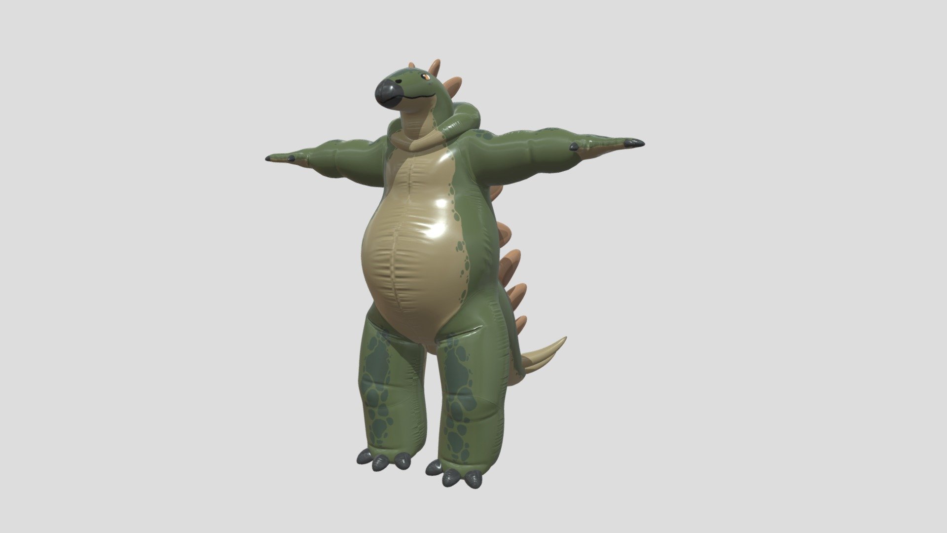 Pooltoy Stegosaurus VRC Avatar - 3D model by AsG_Alligator [6e10a94 ...