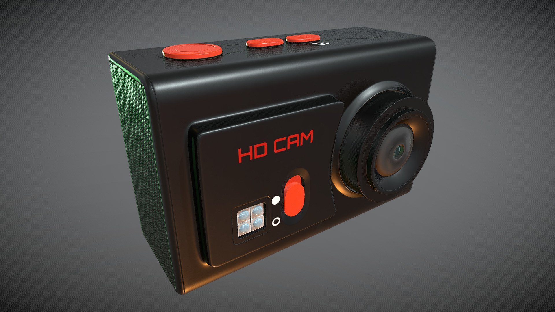 HD Camera - Buy Royalty Free 3D model by Rokay3D [6e1290b] - Sketchfab ...