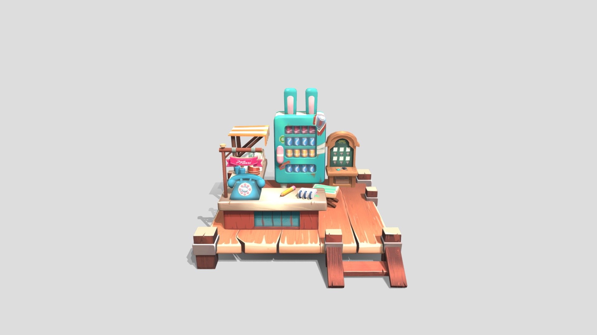 WHJ - 3D model by valxshan [6e13c70] - Sketchfab