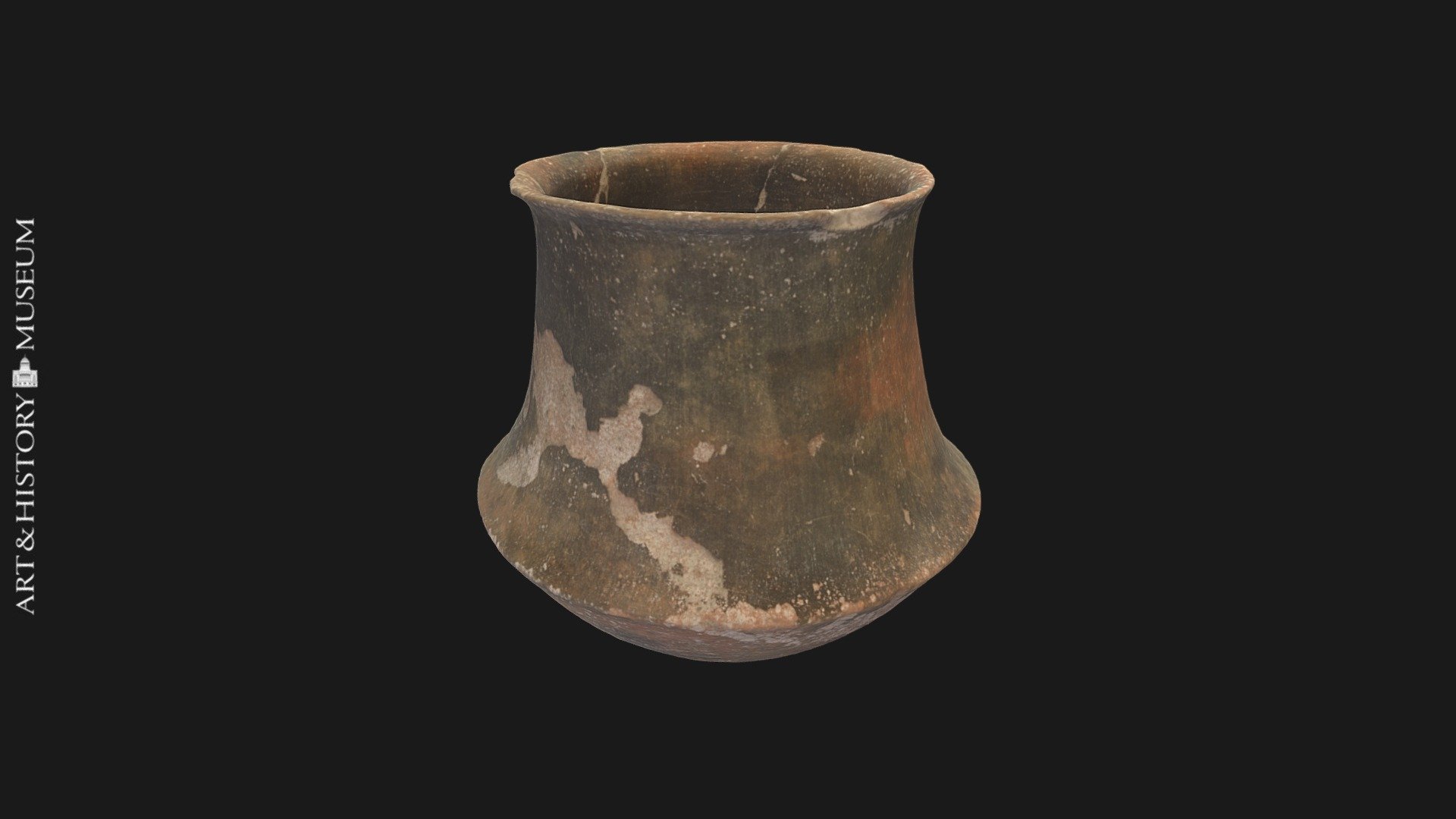 Carinated vase with flaring rim - PG.2805.1075 - Download Free 3D model ...