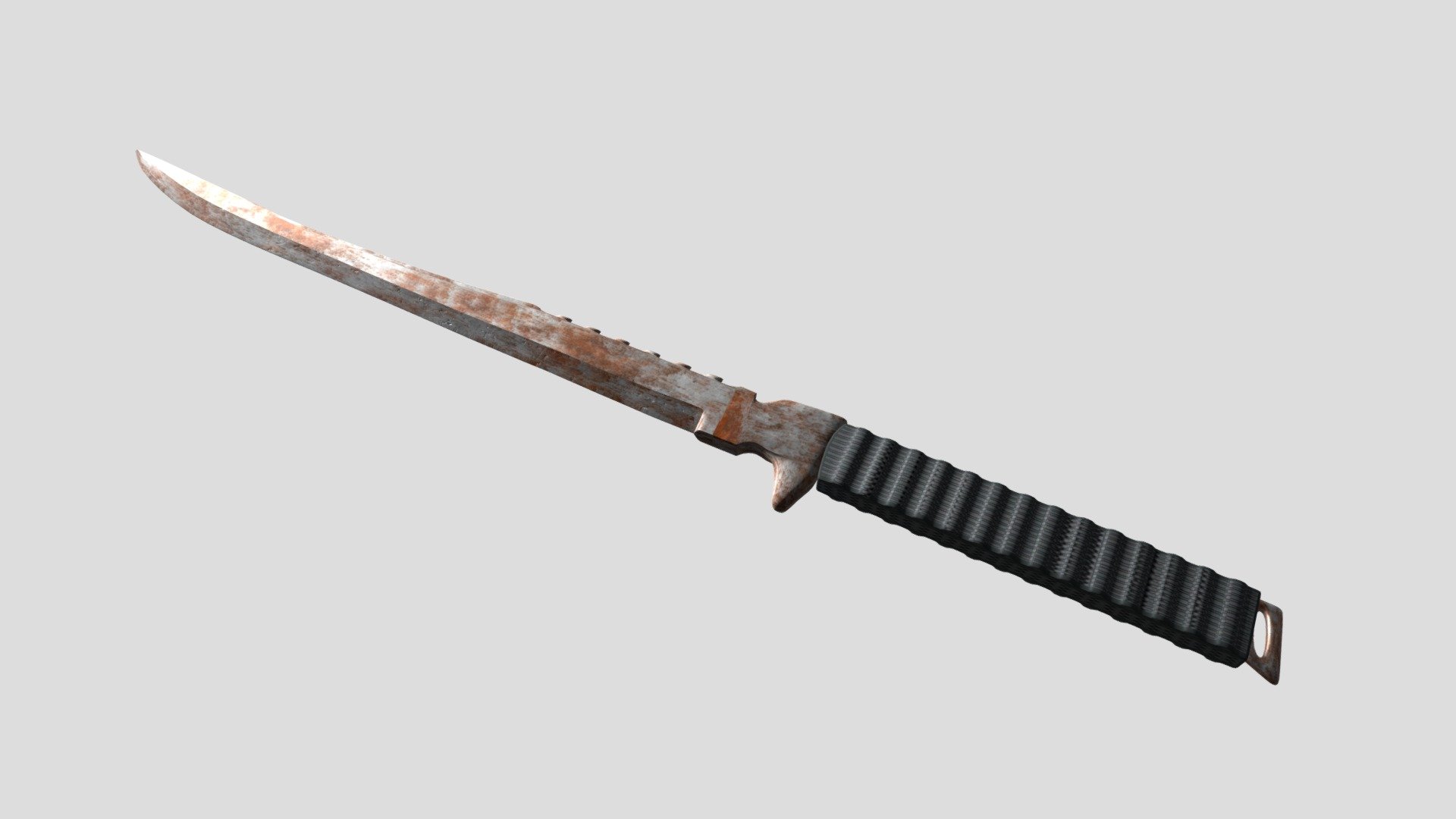 katana - rusted - Download Free 3D model by josephcool5612 [6e15575 ...