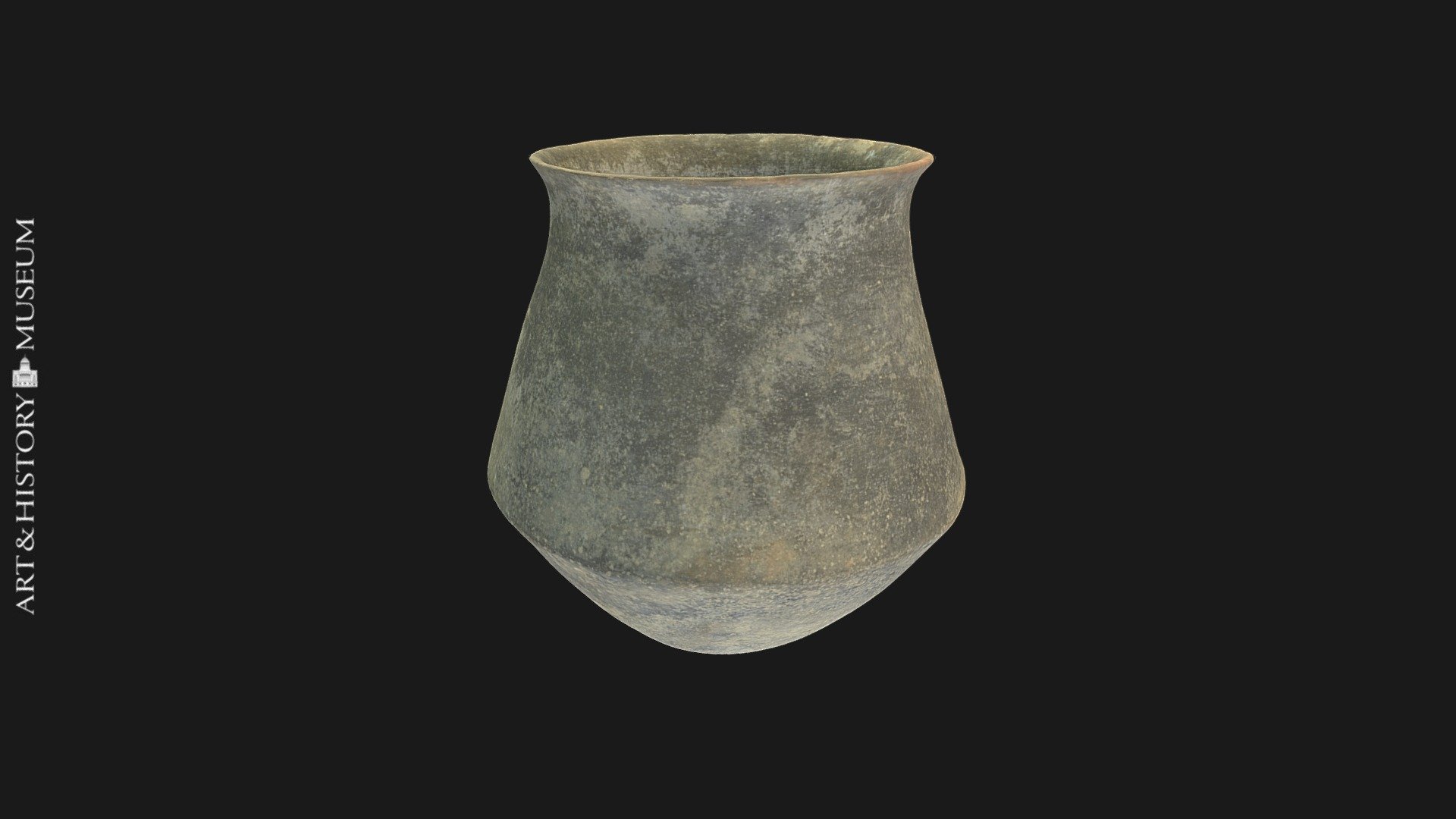 Carinated vase with flaring rim - PG.2807.54 - Download Free 3D model ...