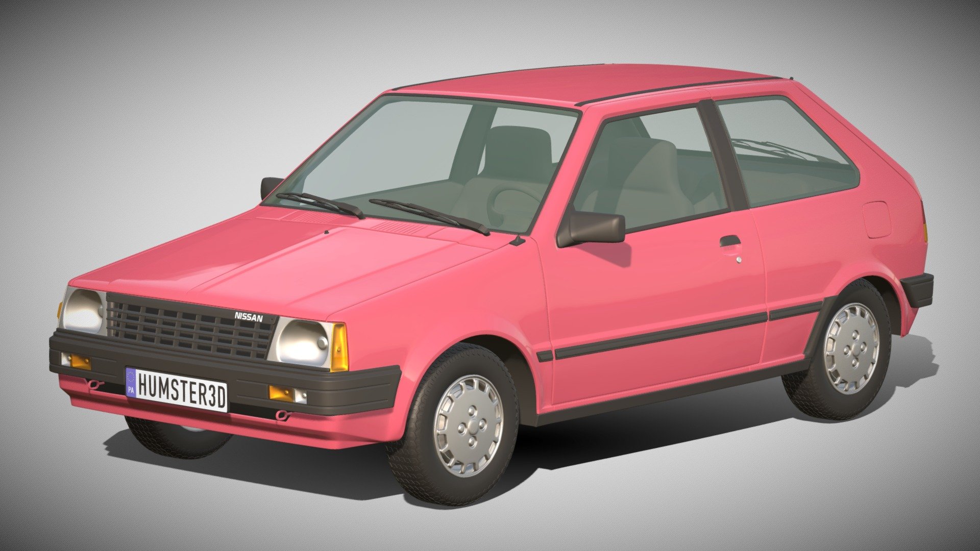 1982 Nissan Micra - Download Free 3D model by OUTPISTON [6e16539 ...