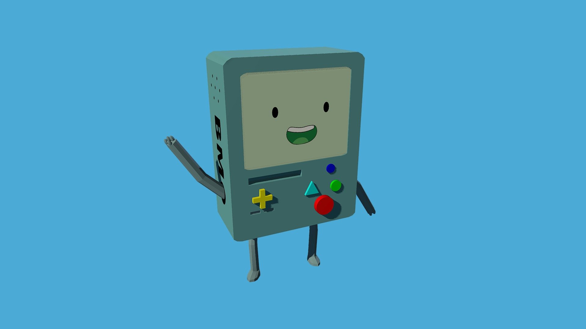 BMO - Download Free 3D model by FWLukeSummers (@lukesummersfutureworks ...