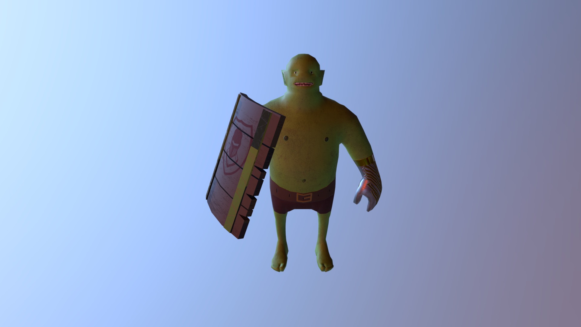 Goblin Character - 3D model by Avdan [6e16d6d] - Sketchfab