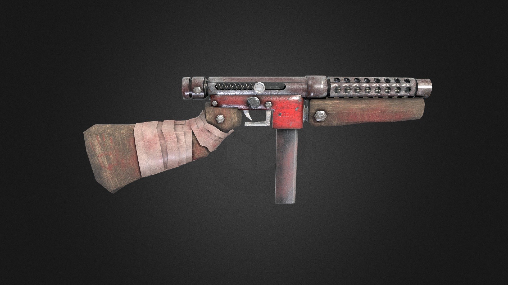 Rust inspired rifle - 3D model by stefan (@stefanhagewoud) [6e1cdaa ...