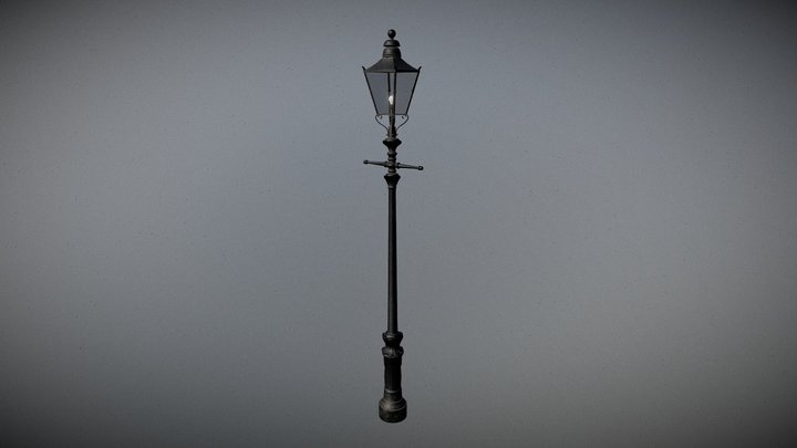 Lamppost 3D models - Sketchfab