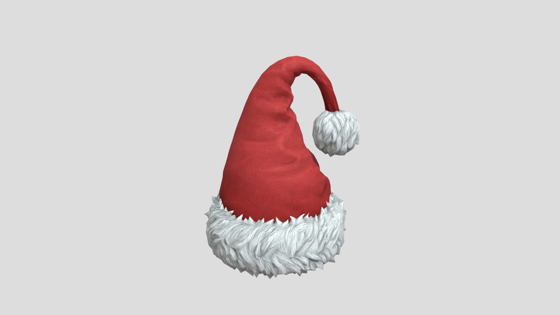 Santa hat - 3D model by Thanh Nguyen (@thanhpth90) [6e1eff5] - Sketchfab