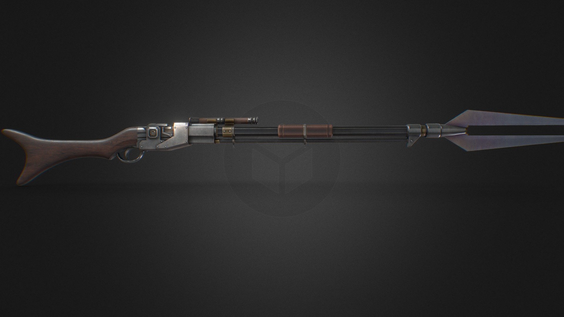 Mandalorian rifle - 3D model by Simplix [6e206b3] - Sketchfab