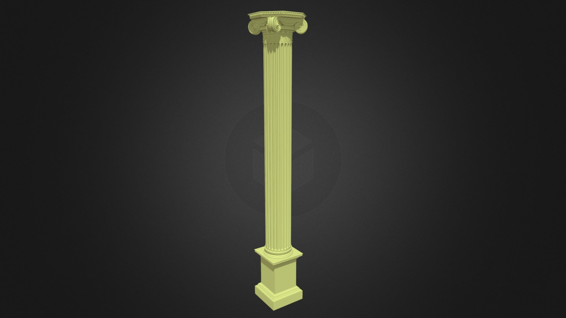 Ancient Greek Ionic 3D Model - 3D model by nuralam018 [6e20722] - Sketchfab