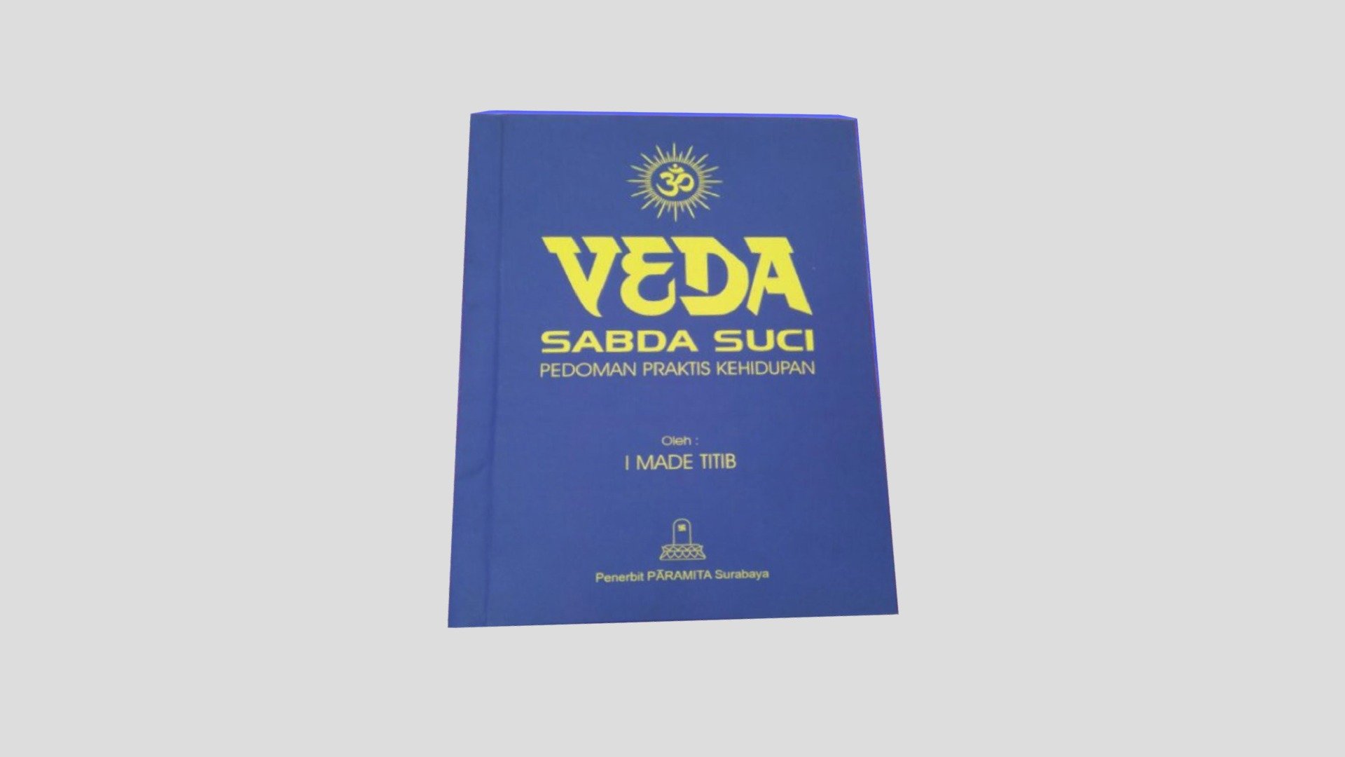 Kitab suci veda - Download Free 3D model by Dewi Agustina ...