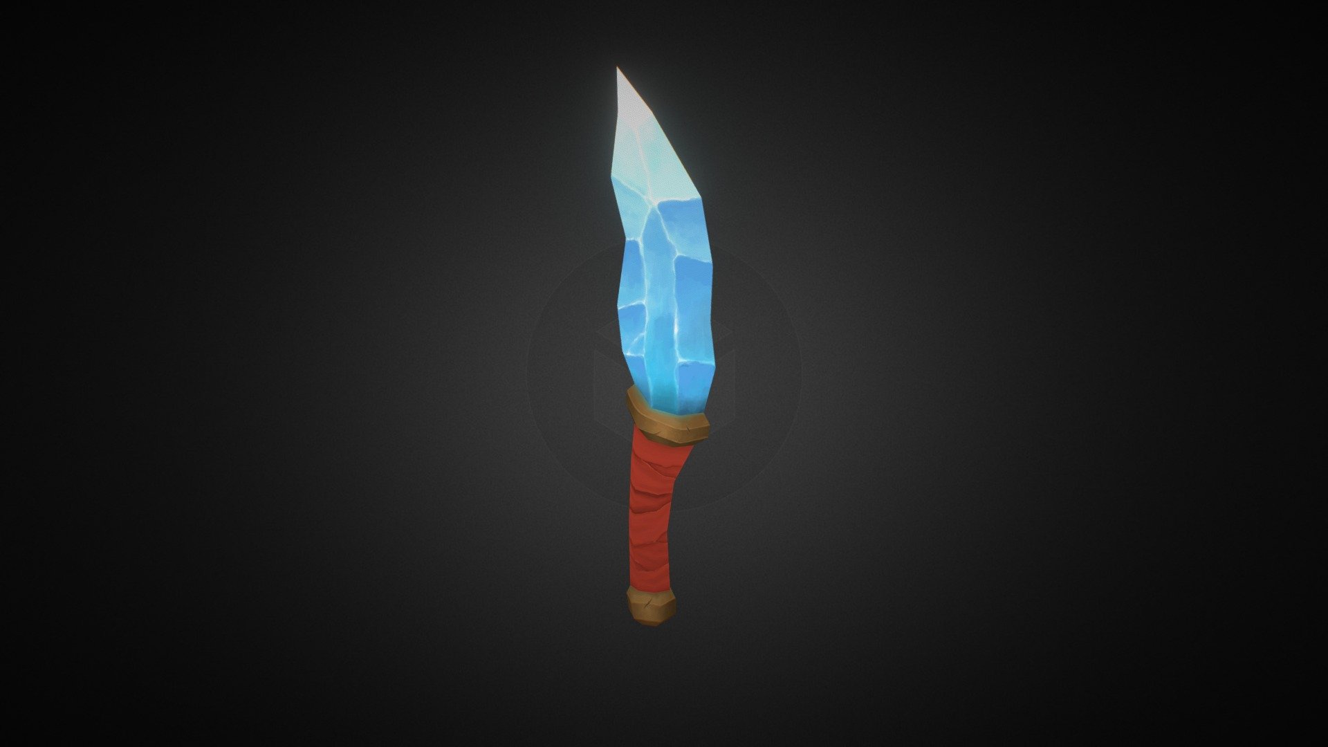 Stylized dagger - 3D model by David Phoenix (@daphoeno) [6e224b5 ...