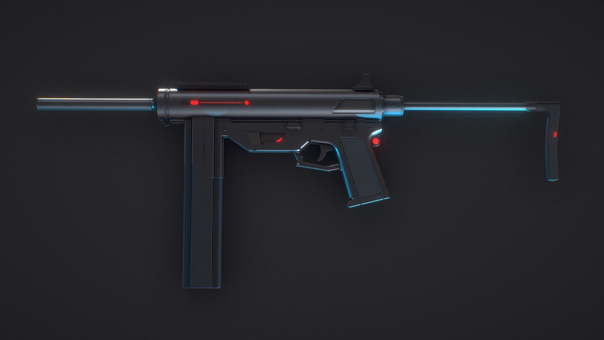 M3 SMG - Download Free 3D model by re1monsen [6e22955] - Sketchfab