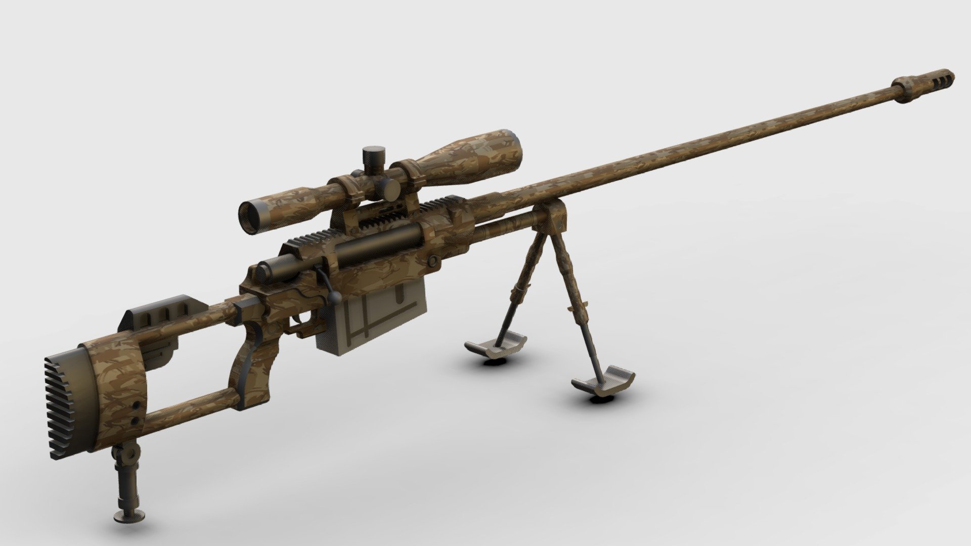 SPR-2 Pindad - Buy Royalty Free 3D model by NA3dmodel [6e26efb ...