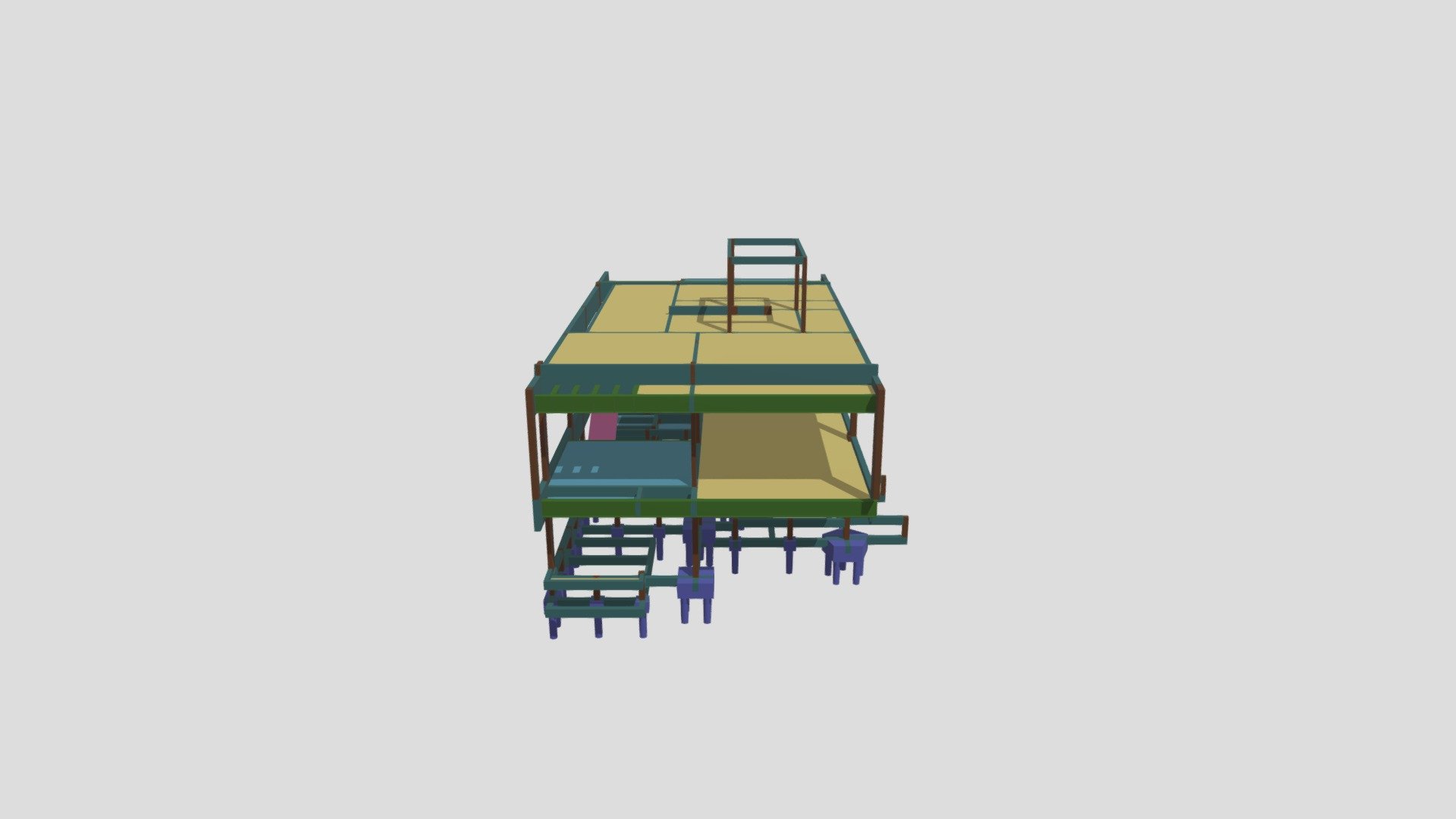 Residência JHDB - Alphaville III - Download Free 3D model by Daniel ...