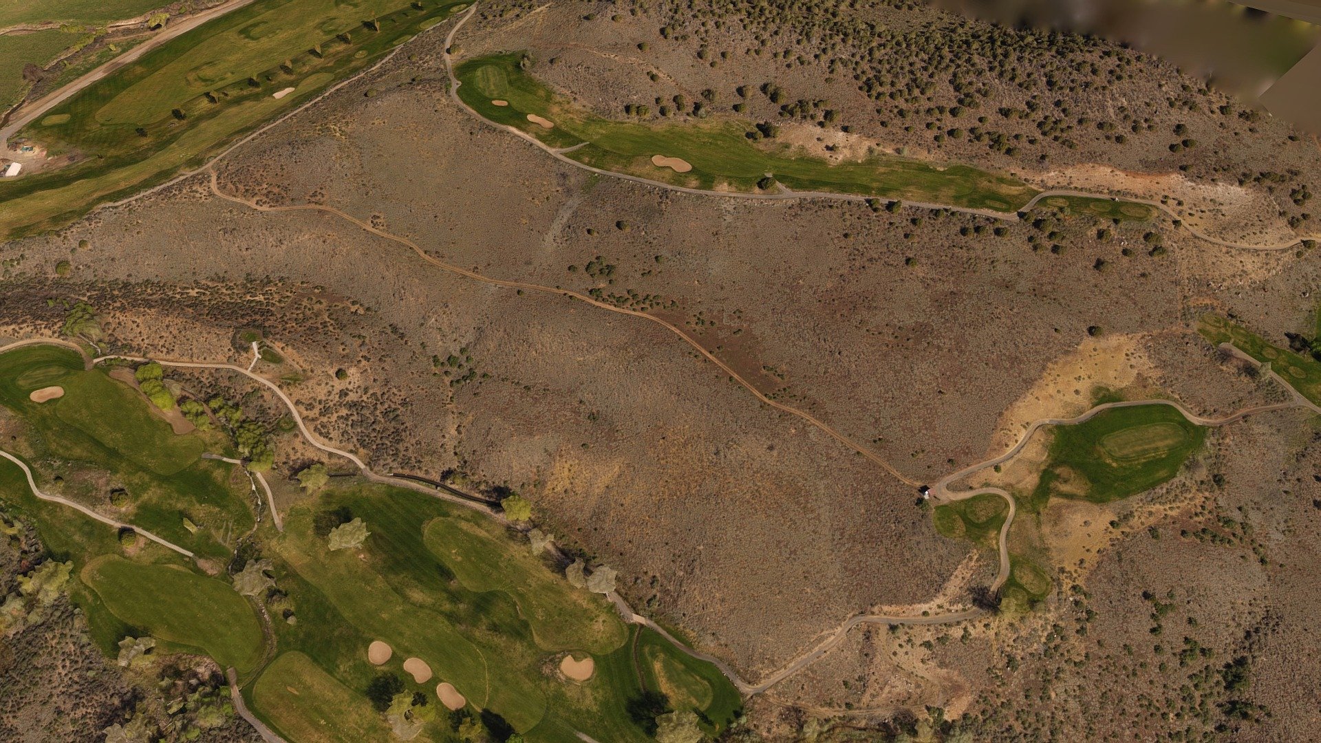 Scan of Golf Course - drone photogrammetry - Buy Royalty Free 3D model ...
