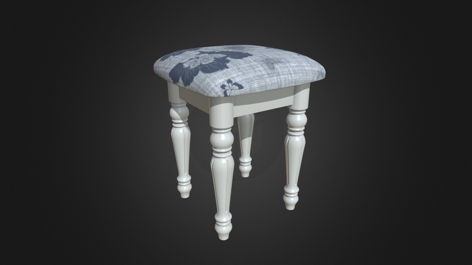 Stool - 3D model by orbita-s [6e290c4] - Sketchfab