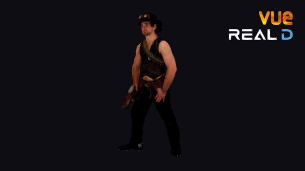 Steampunk Hunter - 3D model by RealD [6e2aa04] - Sketchfab