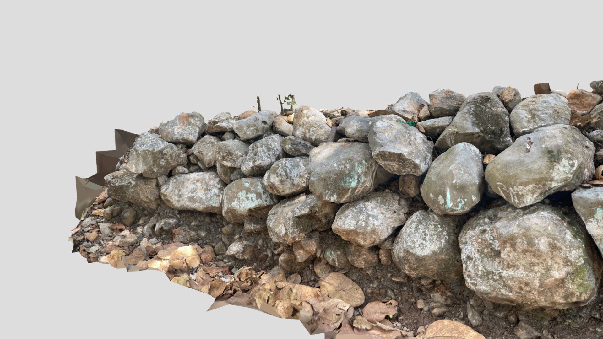 Stone wall - Download Free 3D model by Majzim [6e2b478] - Sketchfab