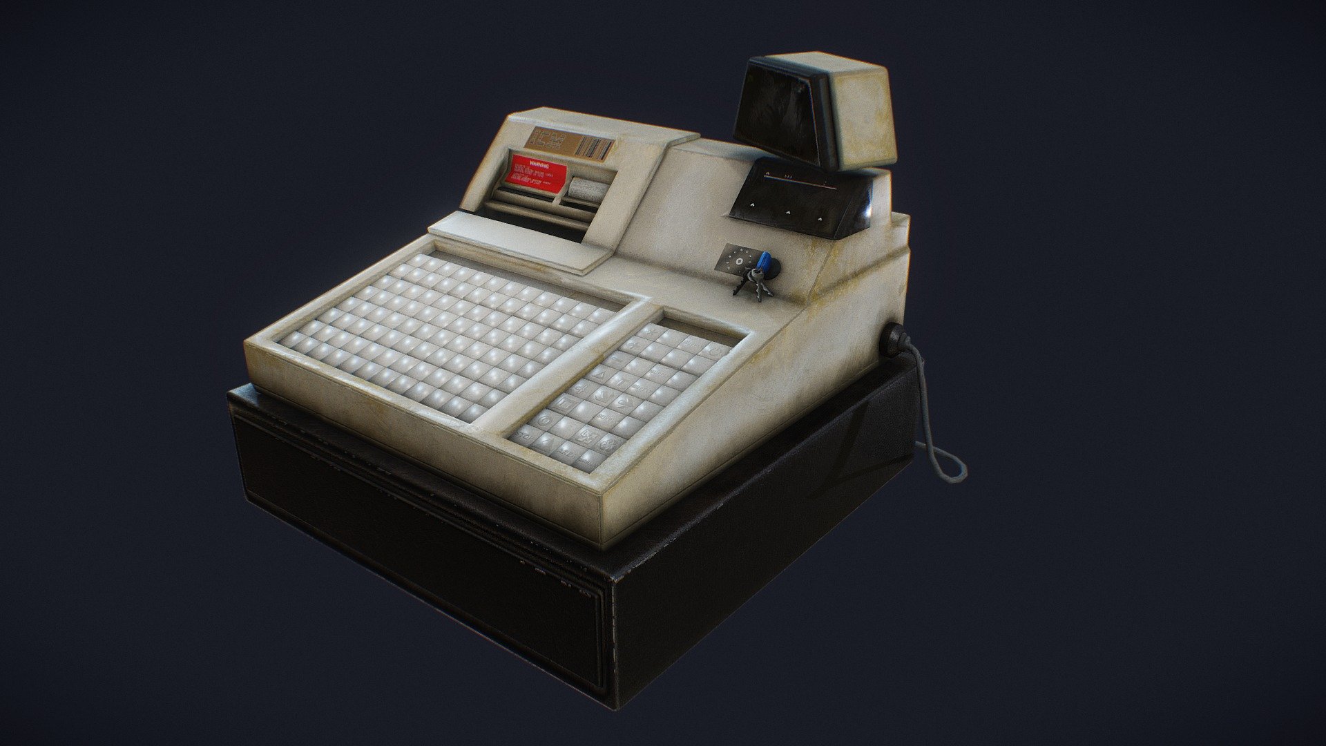 Cash Register - 3D model by amt16 [6e2b8c5] - Sketchfab