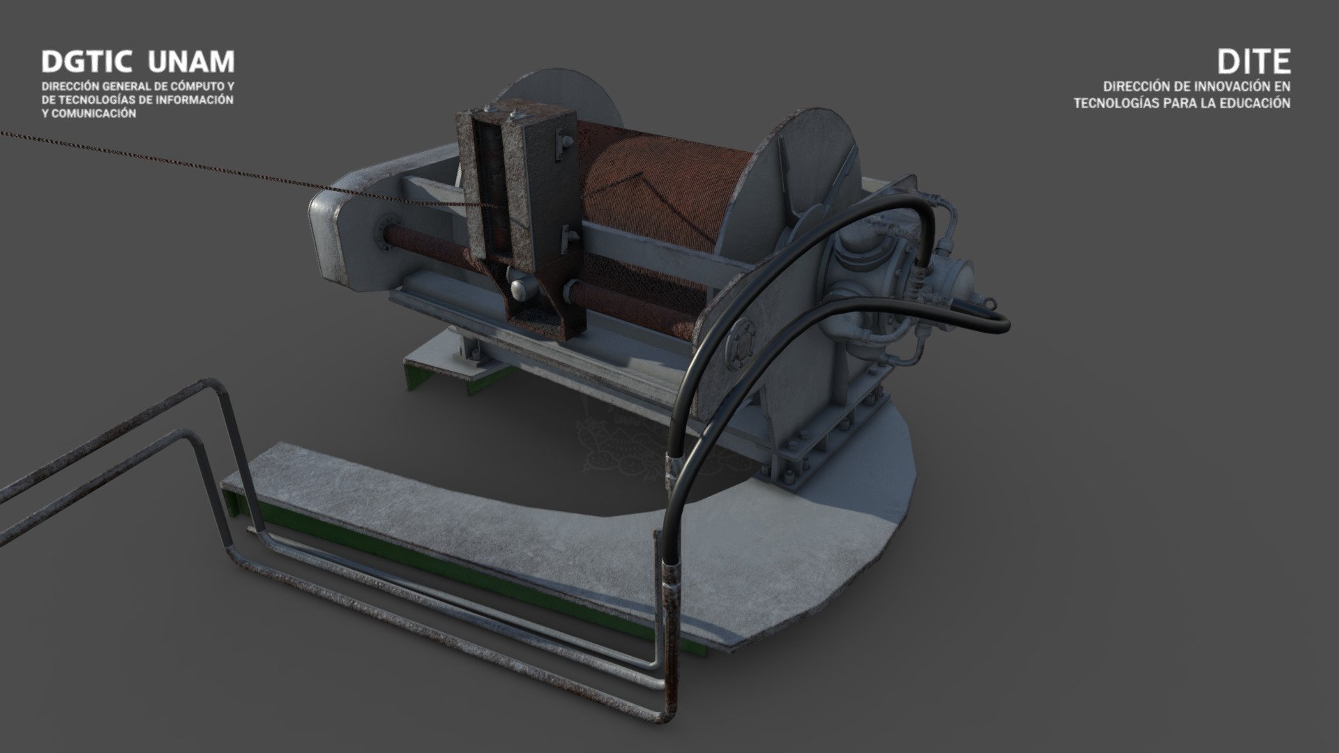 winche_CTD - 3D model by UNAM | DGTIC | DITE | DRDE (@DRDE_UNAM ...