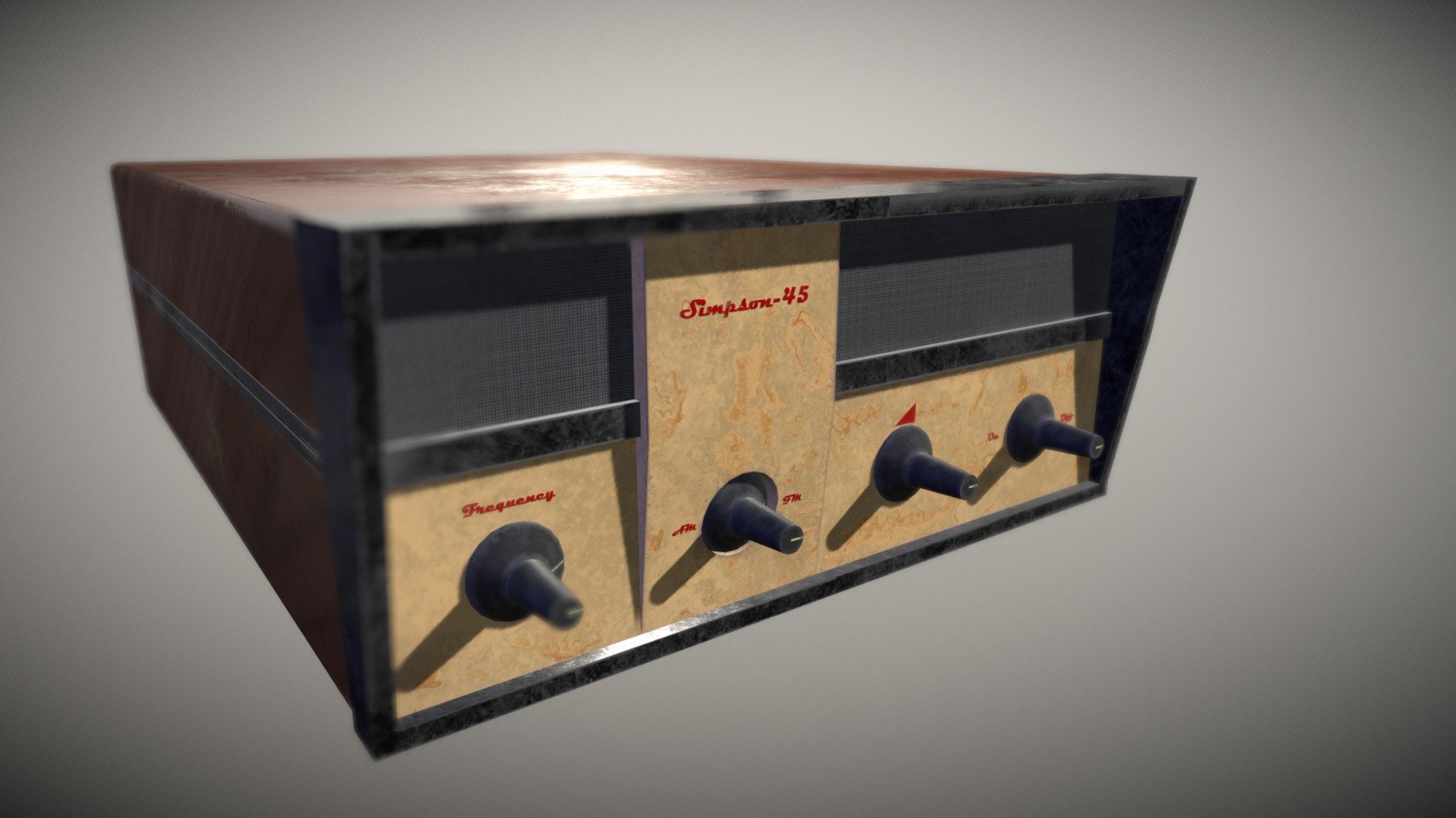 Simpson-45 Ship Radio - 3D model by Philip Osborne (@Daedron) [6e2cb91 ...
