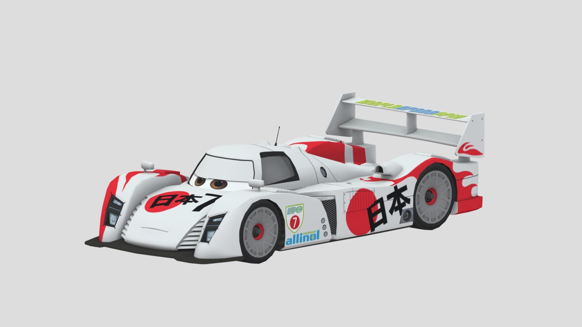 PS3 Cars 2 - Shu Todoroki - Download Free 3D model by SMF Features ...